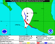 EarthSky | Hurricane Jova pushing into Mexico