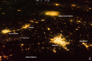 Four largest Texas cities from space | Earth | EarthSky