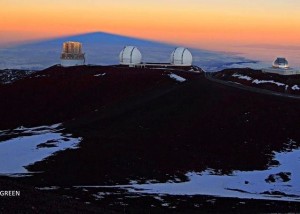 Volcano shadow in Hawaii | Today's Image | EarthSky