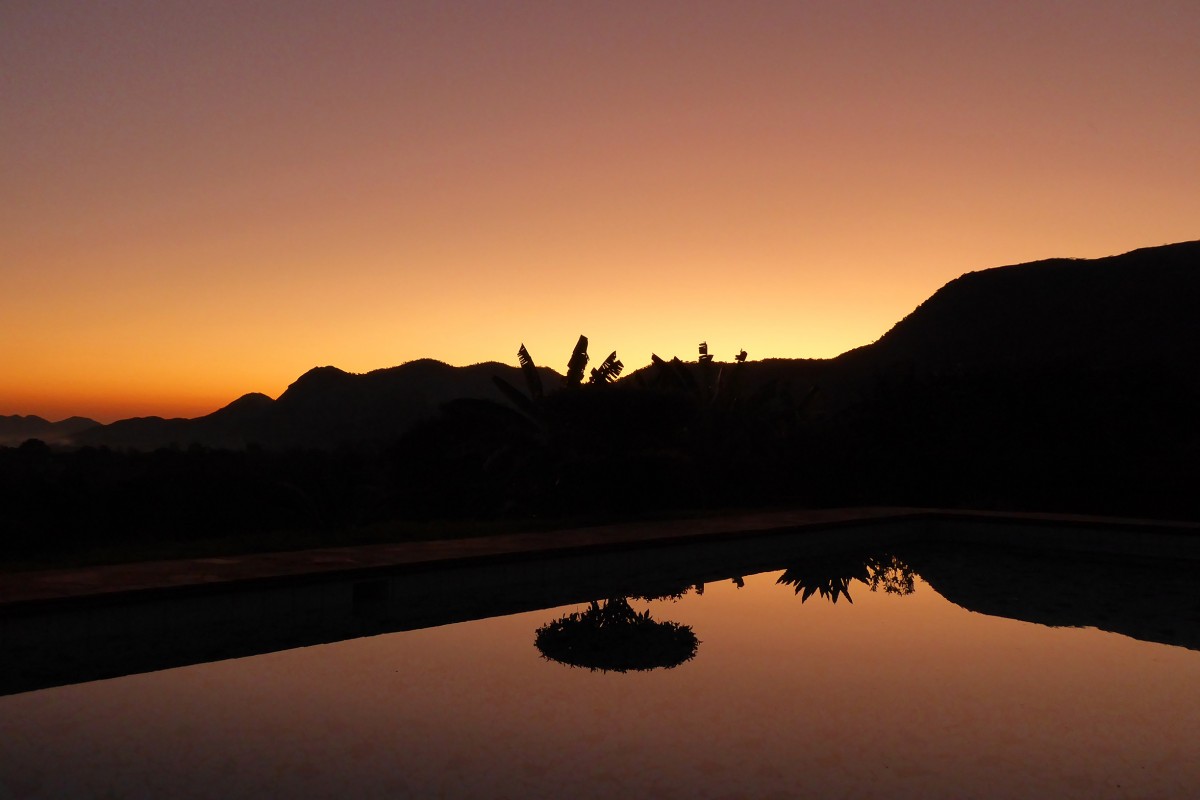 Reflections of volcanic sunset in Africa | Today's Image | EarthSky