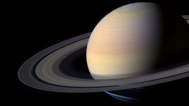 Old photos provide clues about a planet with giant rings | Space | EarthSky