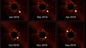 Wow! Amazing timelapse of Beta Pictoris b | Space | EarthSky