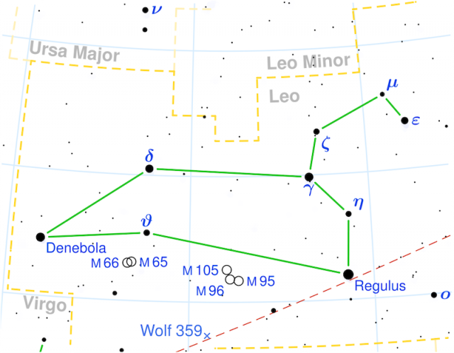 Meet Regulus, Leo the Lion’s Heart and brightest star