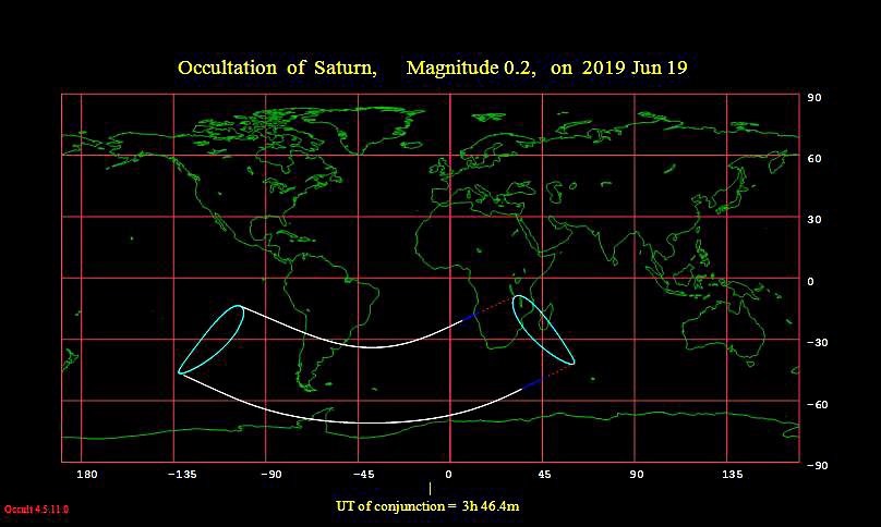 Moon and Saturn from nightfall to dawn | Sky Archive | EarthSky
