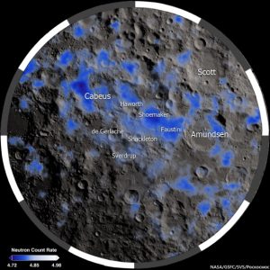 What's the source of the ice at the moon's south pole? | Space | EarthSky