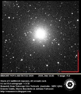 A nova, briefly visible in southern skies | Space | EarthSky