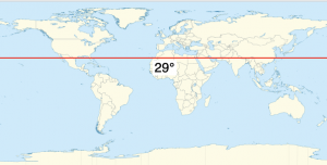 29th parallel north | EarthSky