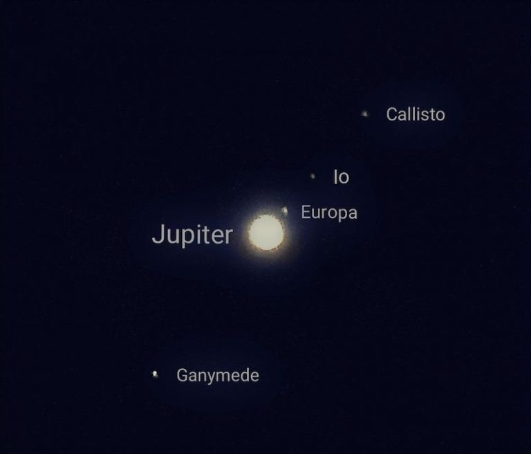 EarthSky | Jupiter’s moons: How to see them