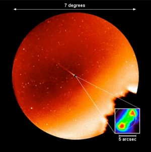 Mercury’s sodium tail is now appearing in special filters