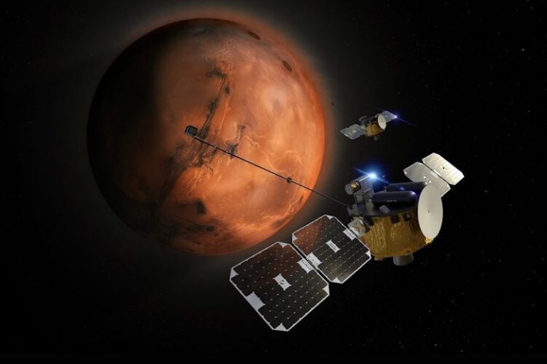 Blue and Gold orbiters bound for Mars in 2024