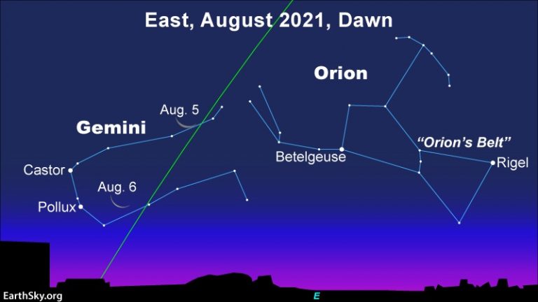 East-Orion-Gemini-Orion’s-Belt–Castor-Pollux-Betelgeuse-Rigel-Aug-5-6 ...
