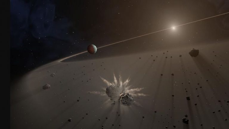 Missing impact debris mystery solved?