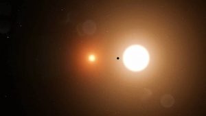 Planet orbiting 2 stars discovered by TESS
