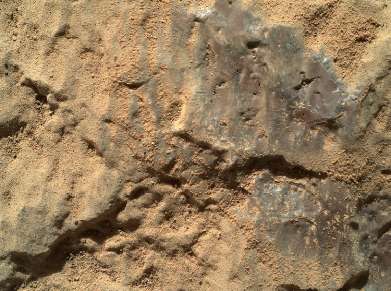 Purple rocks on Mars intrigue scientists