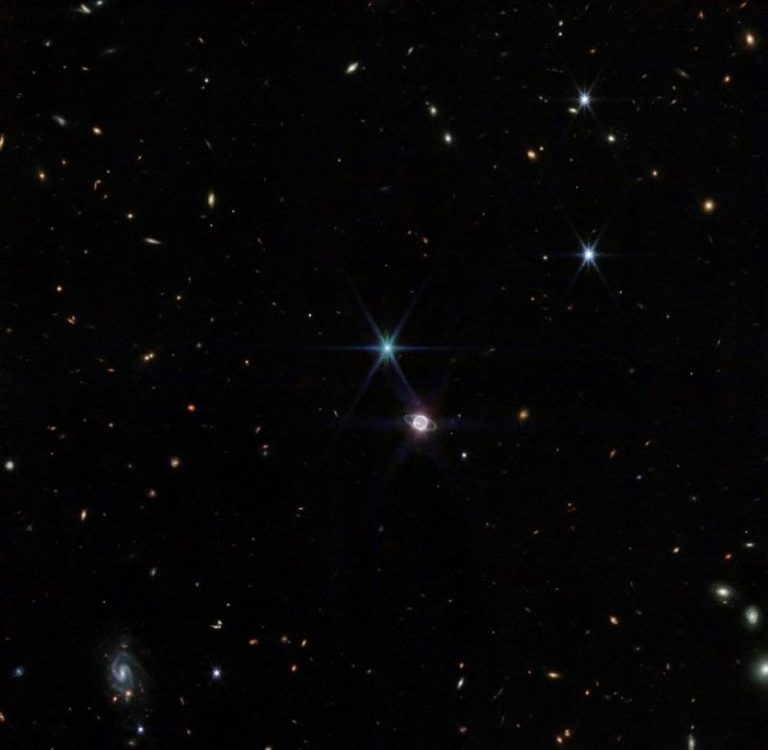 Webb sees Neptune’s rings and moons. Wow!