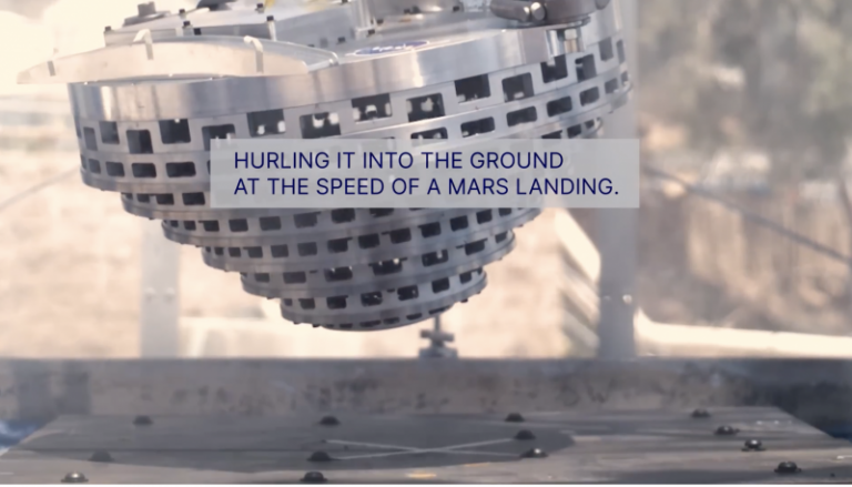 Crash landing on Mars … on purpose