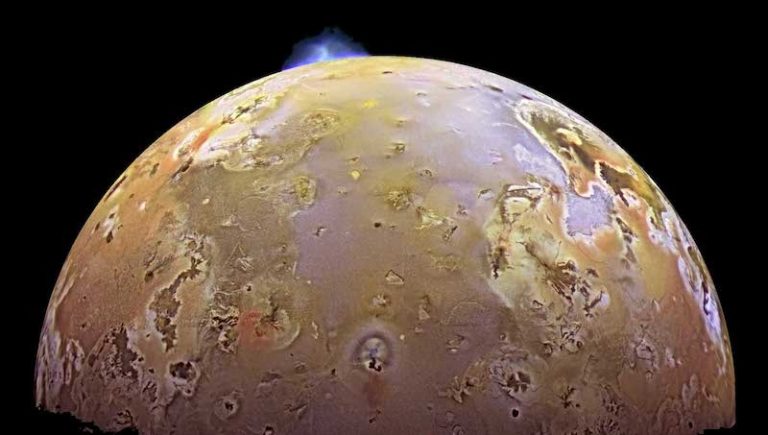 Jupiter’s moon Io: Global magma ocean, or hot metal core?