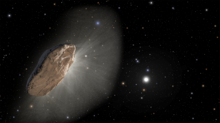 Was ‘Oumuamua an outgassing interstellar comet?