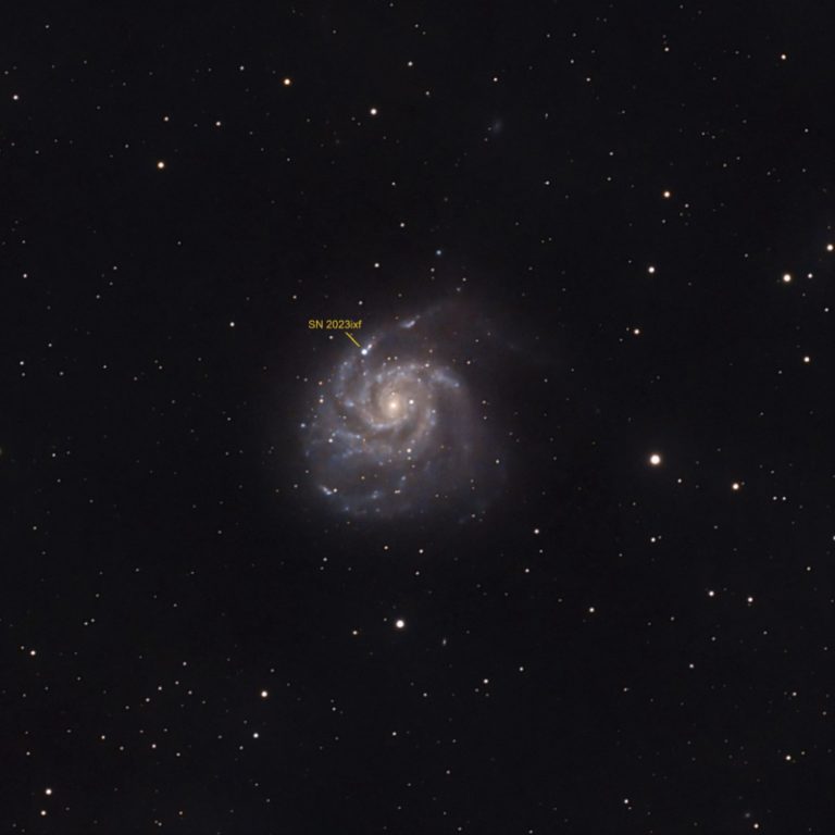 New supernova! M101 explosion is closest in a decade