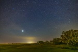 True, 5 planets align June mornings. But
