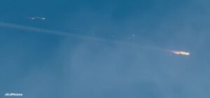 Eyewitnesses saw fiery Starship reentry over Caribbean