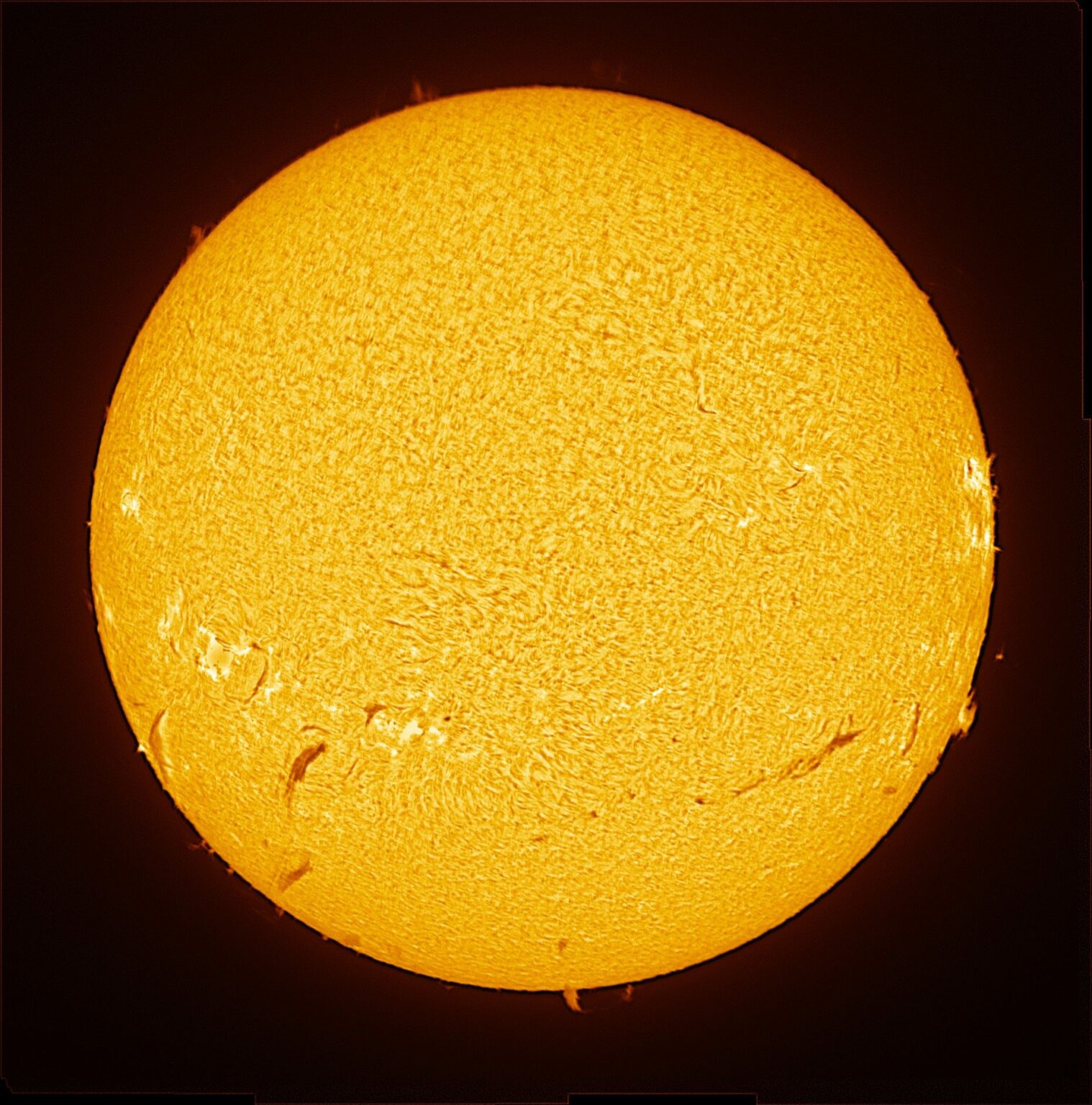 Sun activity archive for July 2024