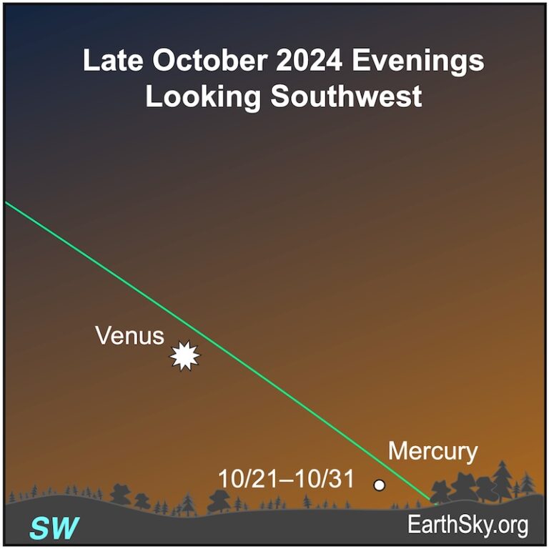 Visible planets and night sky guide for November