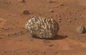 A striped ‘zebra rock’ on Mars and a new Mars face