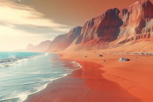 Vacation-style beaches on Mars? New evidence for lost ocean