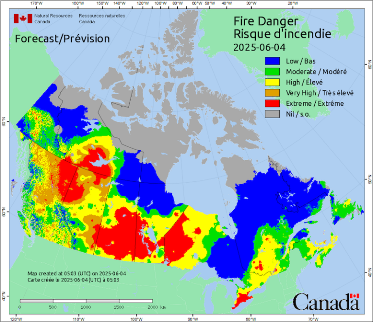 Canadian wildfire smoke blankets huge swath of North America
