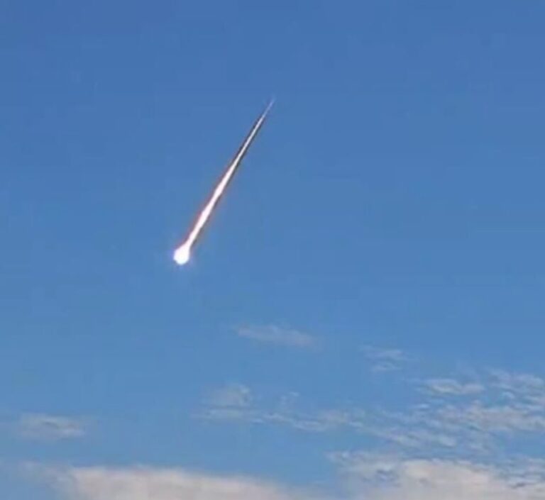 BOOM over Massachusetts and U.S. East probably a meteor