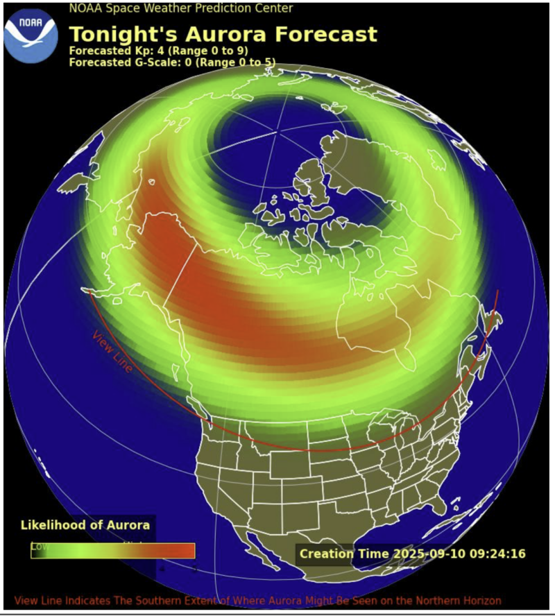 Space Weather - Possible G1 Solar Storm 7-8 Oct 2025 and Comet Lemmon ...