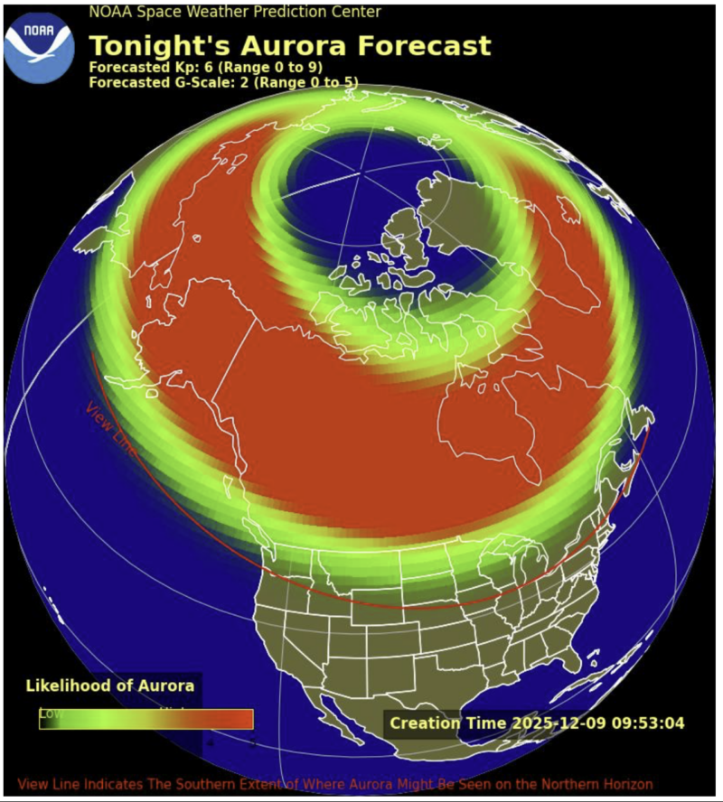 Space Weather - Possible G1 Storm 8-11 Jan 2026 > General Discussion ...
