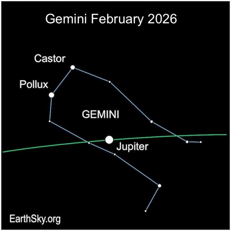 Castor – the twin star – is 6 stars in one