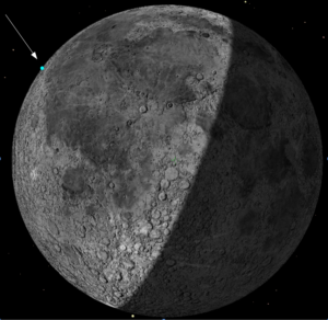 Falcon rocket will hit the moon on August 5