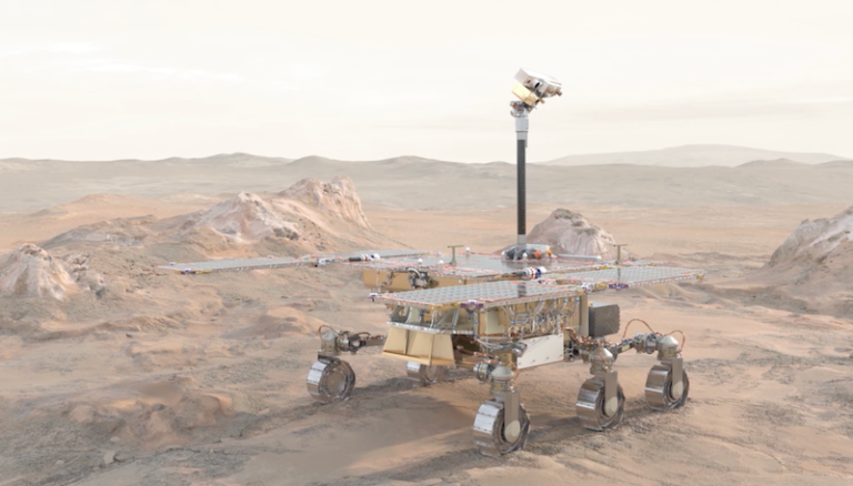 Rosalind Franklin rover to search Mars clays for life